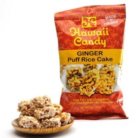 Original Puff Rice Cake, 3 oz., 10 oz. & 1 lb. - Hawaii Candy