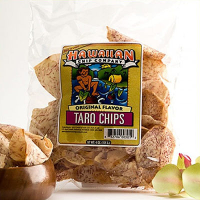 Original Flavor Taro Chips, 4 oz. - Hawaii Candy
